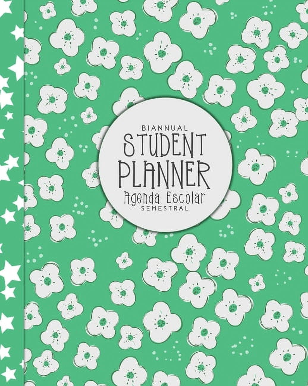 Student Planner/Agenda Escolar - Bianual/Semestral (Mint Floral ...