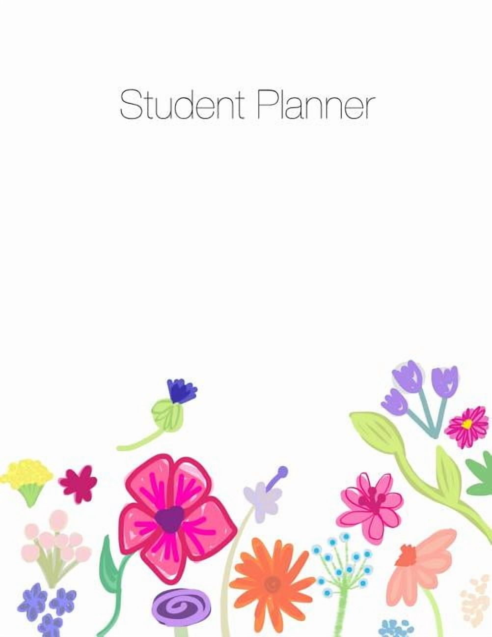 Student Planner, Organizer, Agenda, Notes, 8.5 x 11, Undated, Week at a ...
