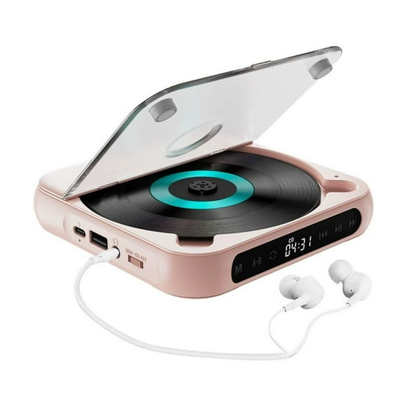 Student Portable Player Bluetooth Audio Portable Car Disc Player Study ...