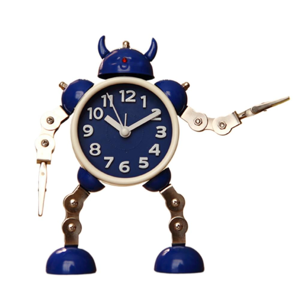 Student Robot Alarm Clock - Creative & Fun Design, High Precision Chip ...
