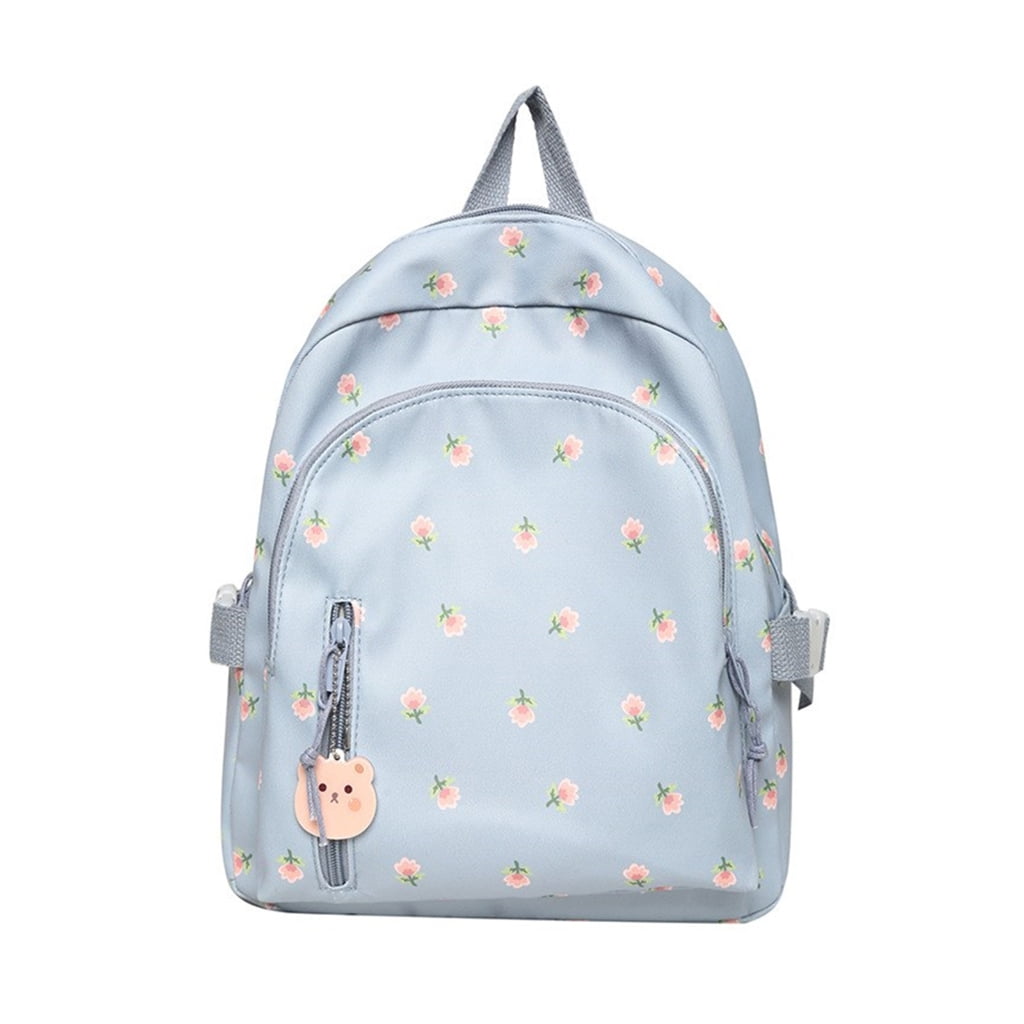 Student School Backpack Small Backpack Fashion Travel Backpack Flower ...
