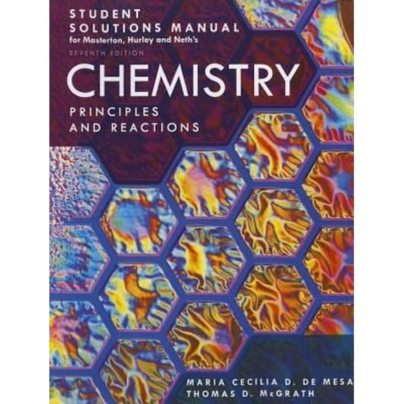 Pre-Owned Student Solutions Manual for Masterton/Hurley/Neth's ...