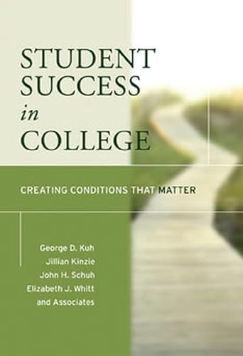 Pre-Owned Student Success in College: Creating Conditions That Matter ...