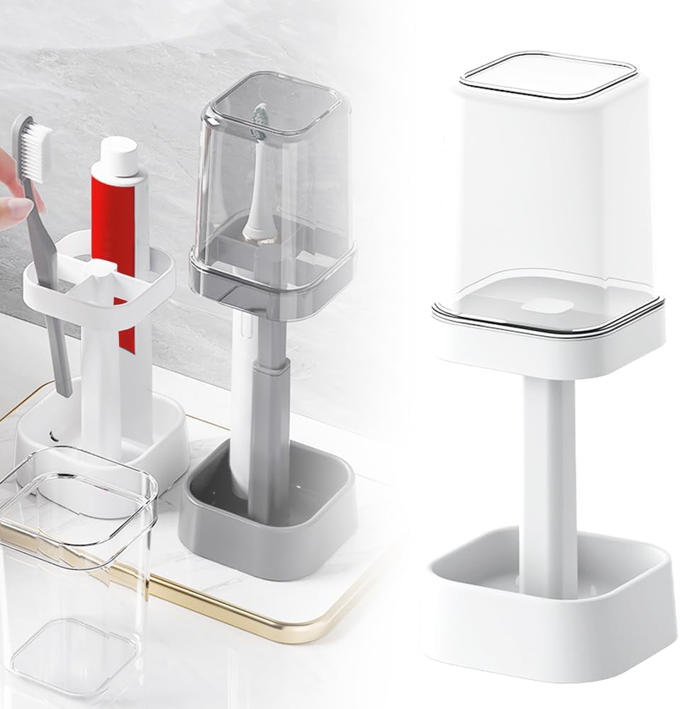 Student Toothbrush and Toothpaste Storage Rack, 2025 Upgraded ...