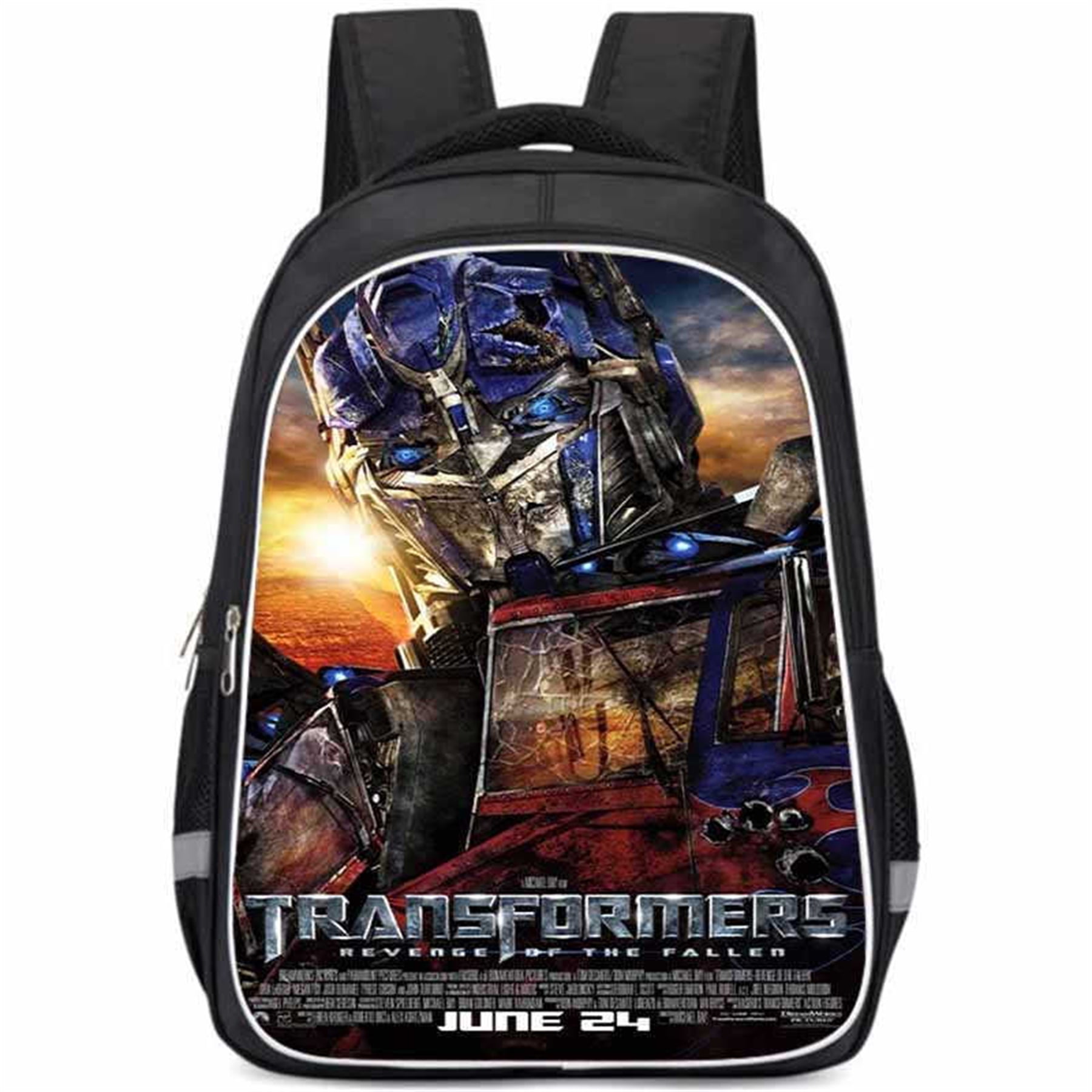 Student Transformers Bumblebee Backpack-Waterproof Canvas School ...
