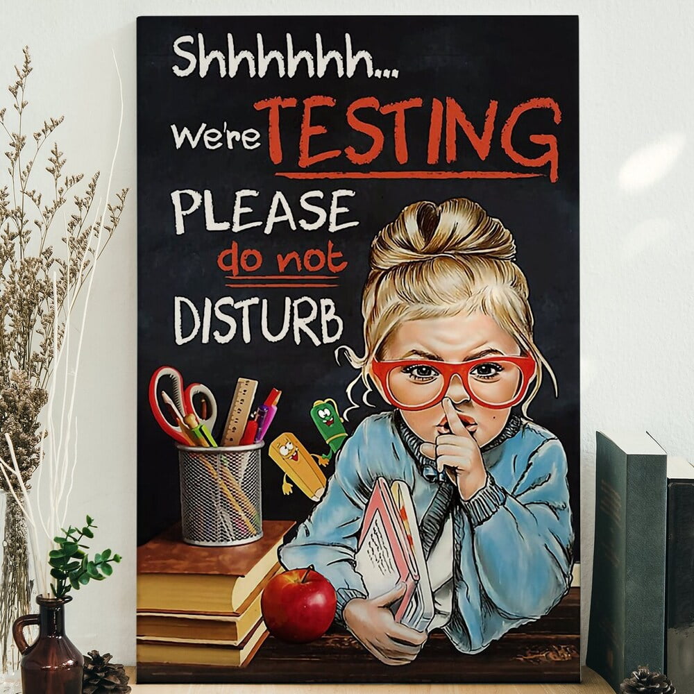 Student Wall Art Back To School Gift For Teacher Poster, Back To School ...