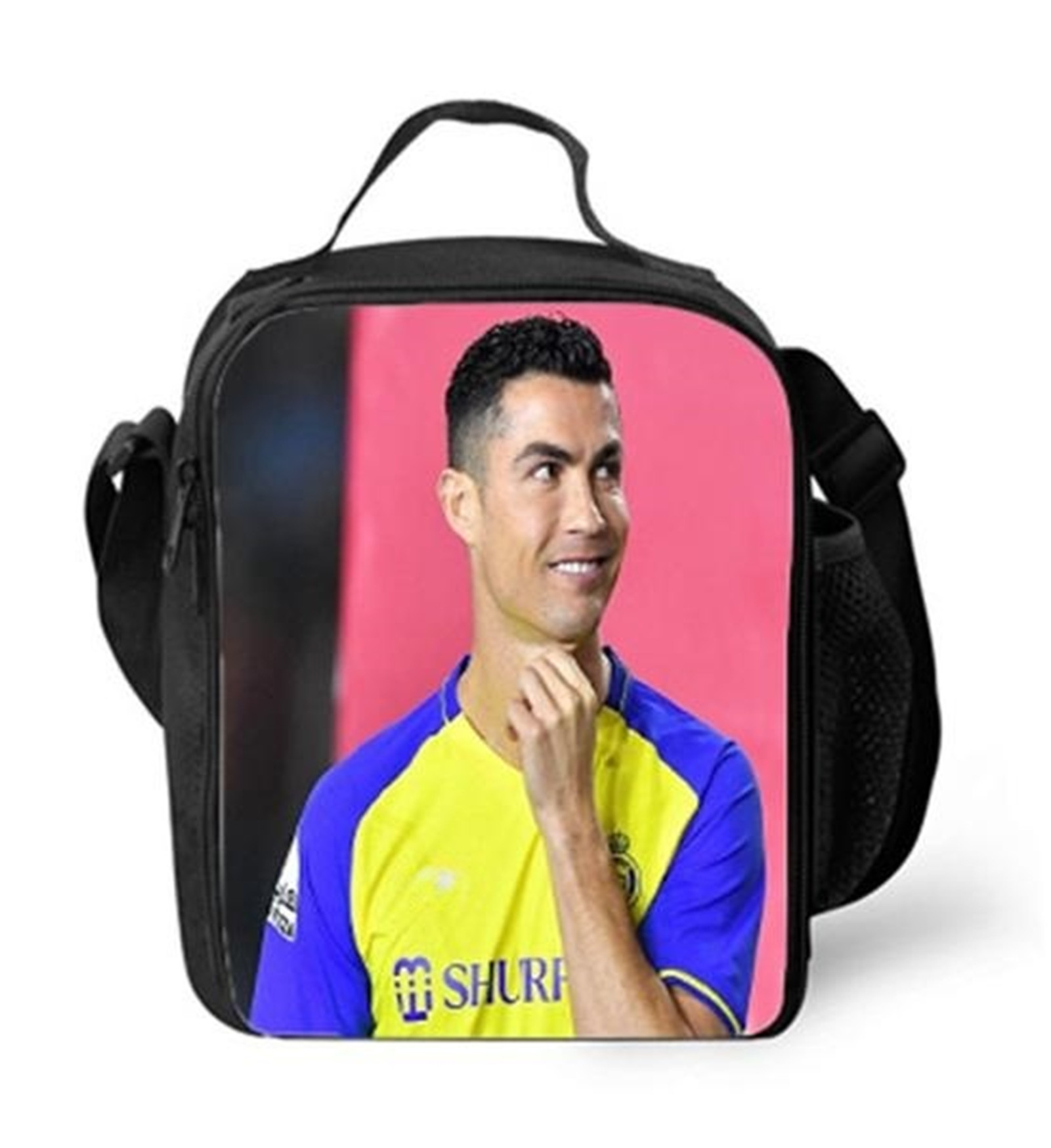 Student Waterproof School Bag Insulated Lunch Tote CR7 Classic Lunch ...