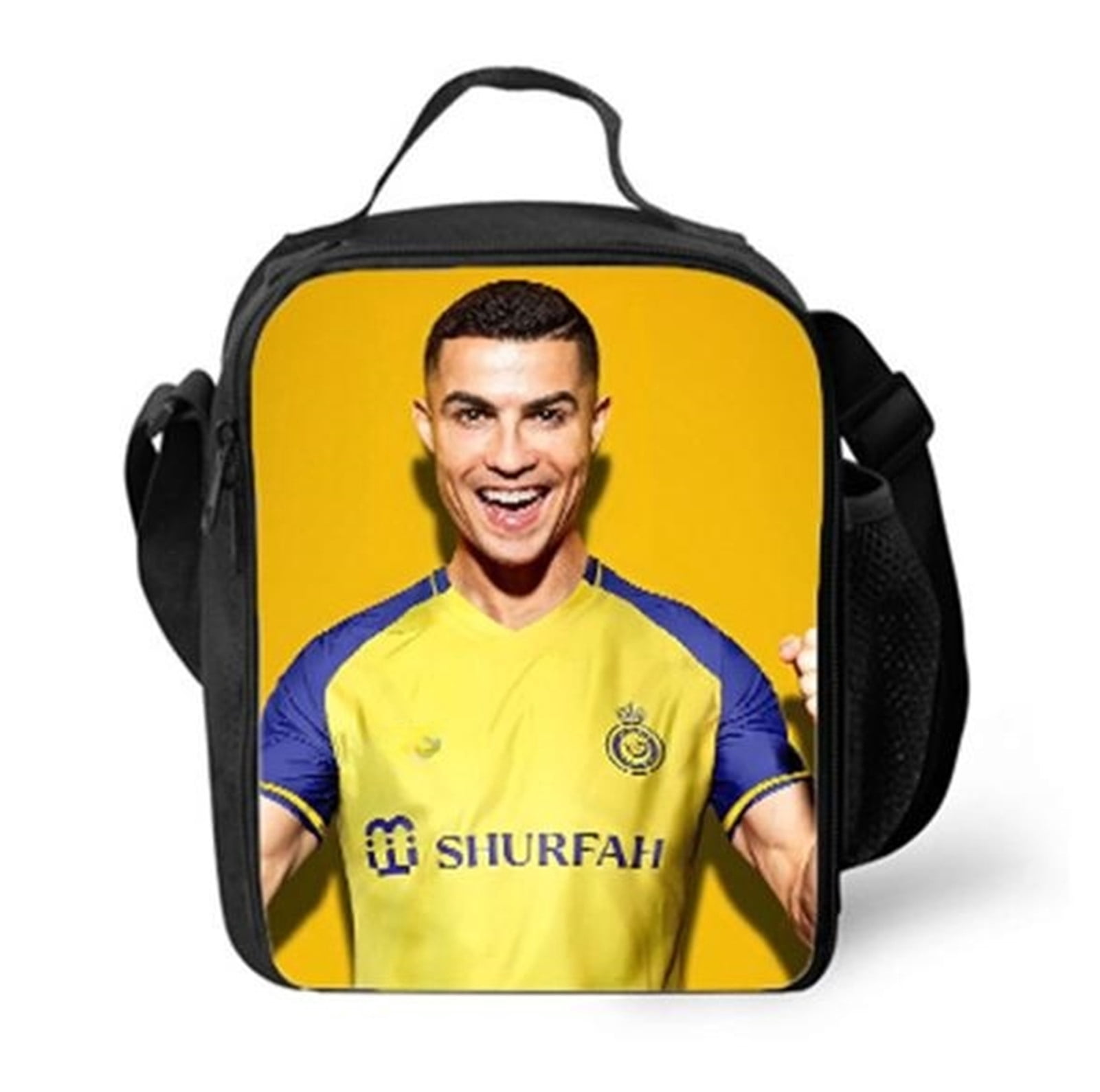 Student Waterproof School Bag Insulated Lunch Tote CR7 Classic Lunch ...