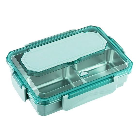 Student Worker Microwave Heated Lunch Detachable Partition Silicone ...