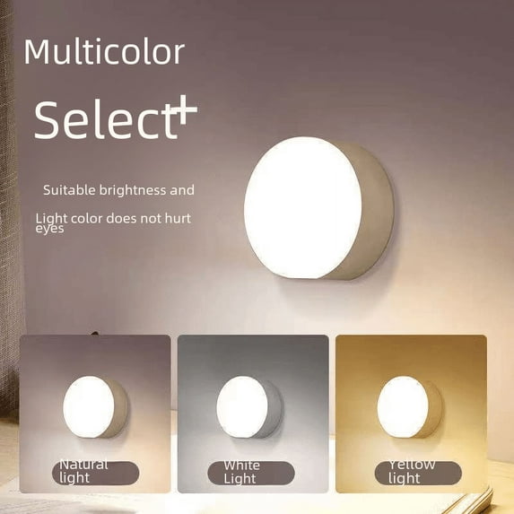 Student dormitory smart night light charging energy-saving bedside clap ...