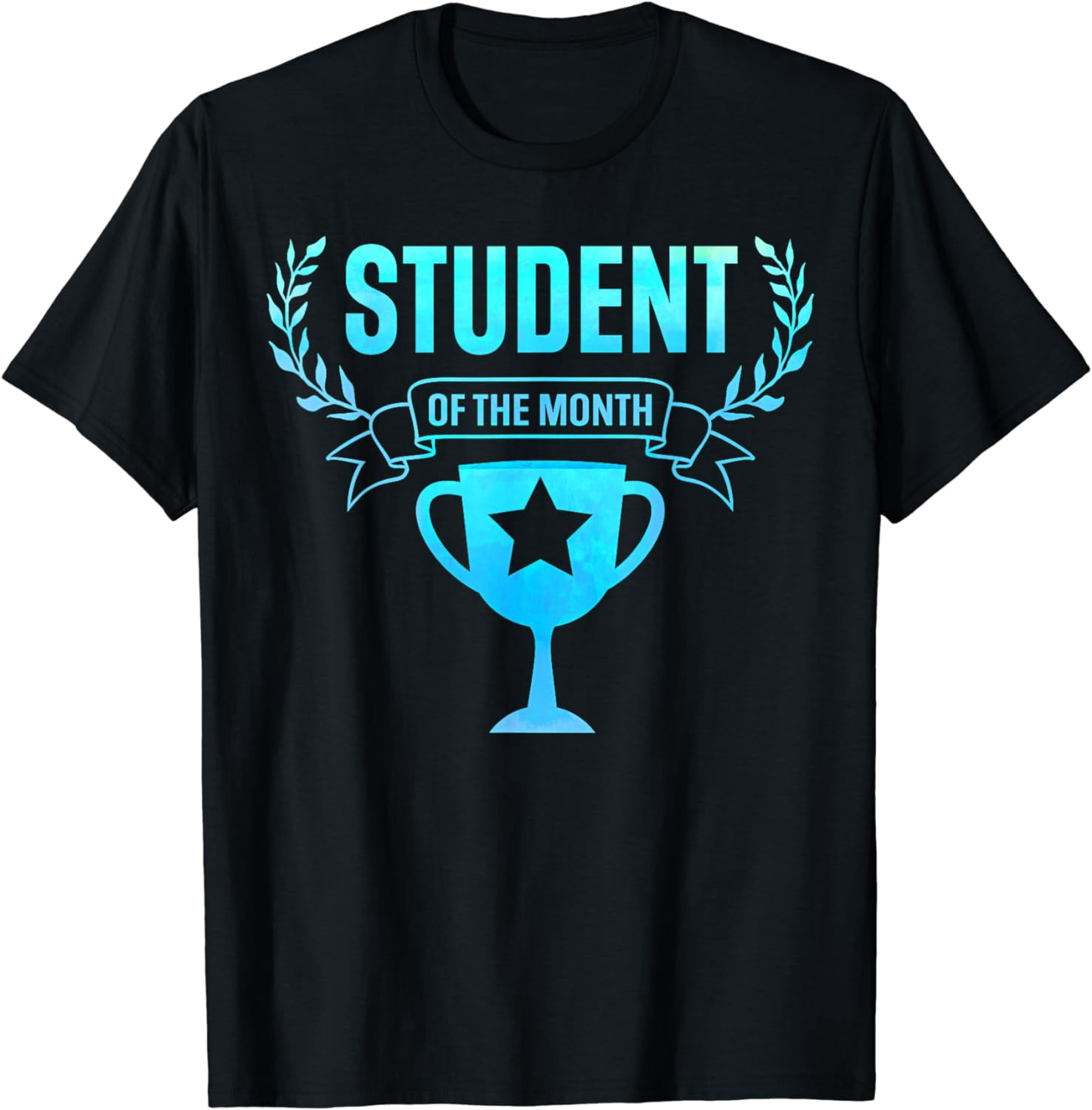 Student of the Month Award Prize Trophy for Kids School Work T-Shirt ...