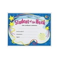 Student of the Week Certificates, 8-1/2 x 11, White Border, 30/Pack ...