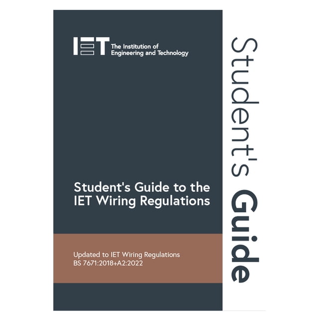 Electrical Regulations Student's Guide to the Iet Wiring Regulations ...