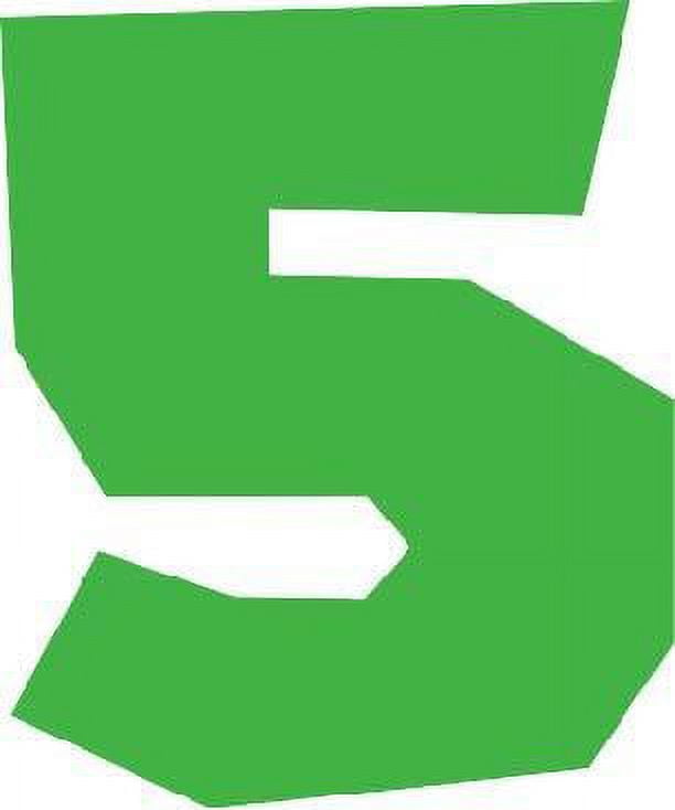 Students 5 Cute Education Wall Decal Decoration Funny Colorful Number ...