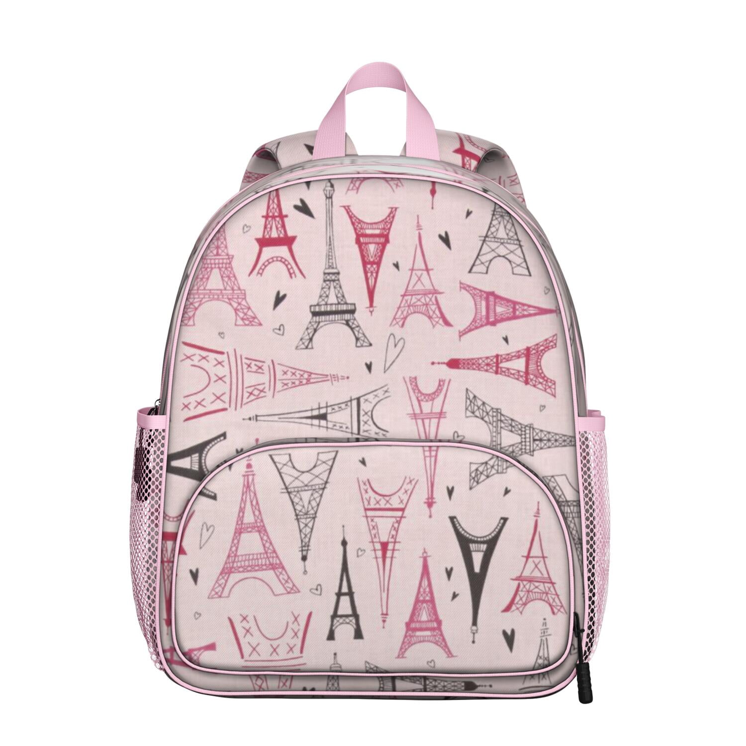 Students Backpack with Fashion and Paris Vintage Style Design - Travel ...