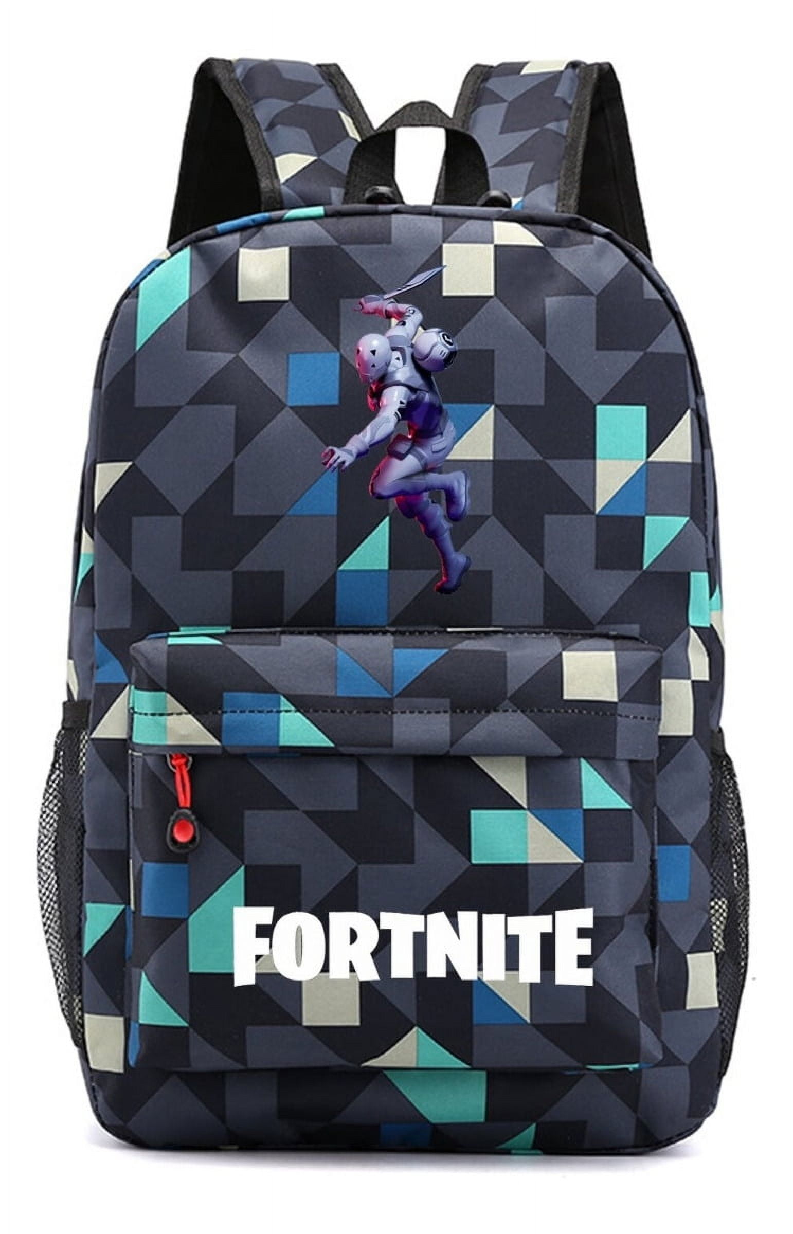 Students Cartoon Fortnite School Bag Laptop Backpack for Elementary ...