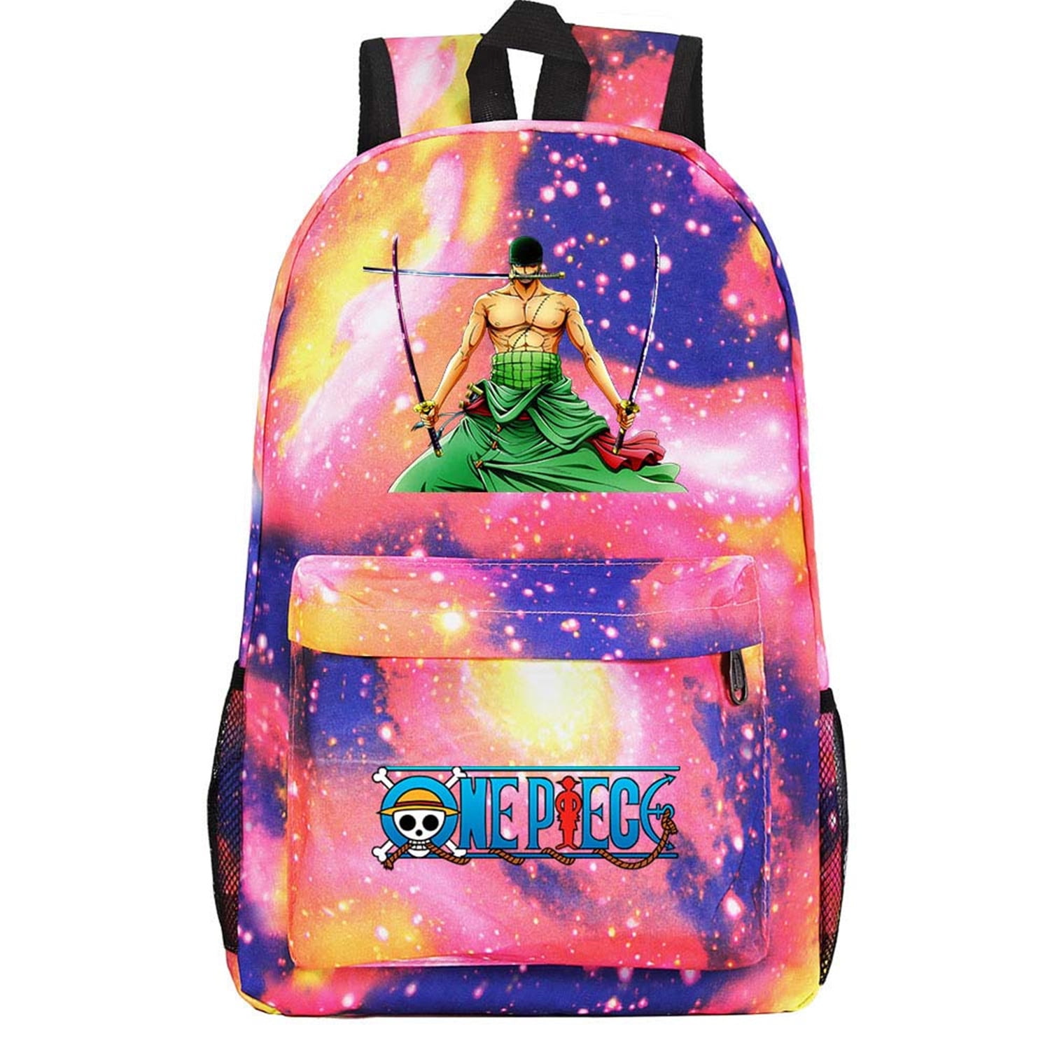 Students One Piece Classic Bookbag Anime Casual Daypack,Roronoa Zoro ...