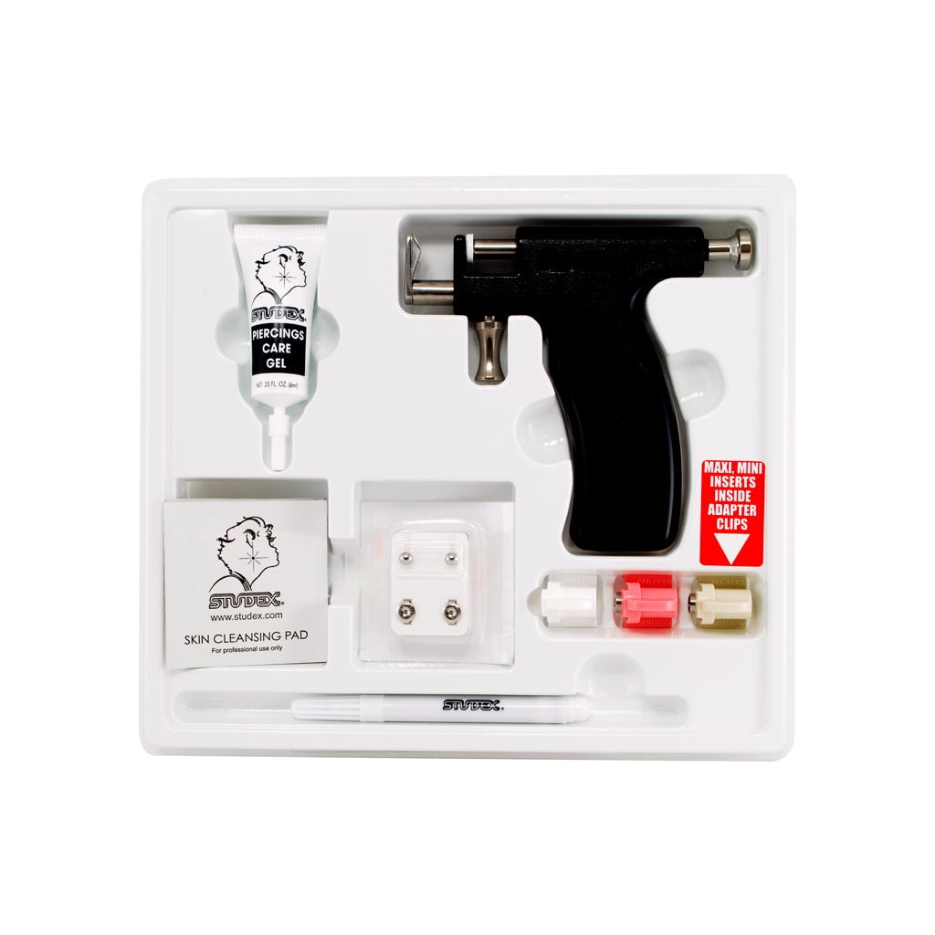 Studex Professional Ear Piercing Gun Kit, Includes Training Studs ...