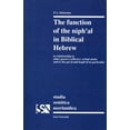 Studia Semitica Neerlandica The Function of the Niph'al in Biblical ...