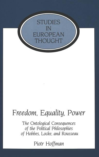 Studies in European Thought: Freedom, Equality, Power: The Ontological ...