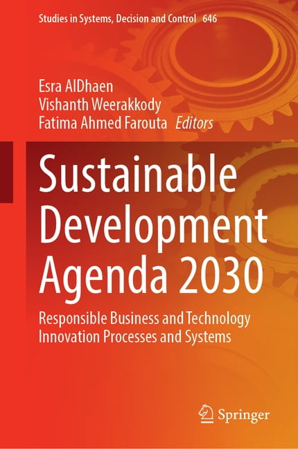 Studies in Systems, Decision and Control Sustainable Development Agenda ...