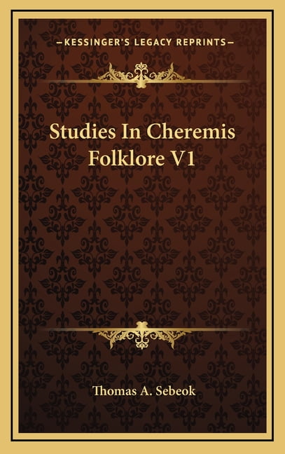 Studies In Cheremis Folklore V1 (Hardcover) - Walmart.com