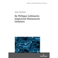 Studies in Classical Literature and Cult De Philippo Callimacho ...
