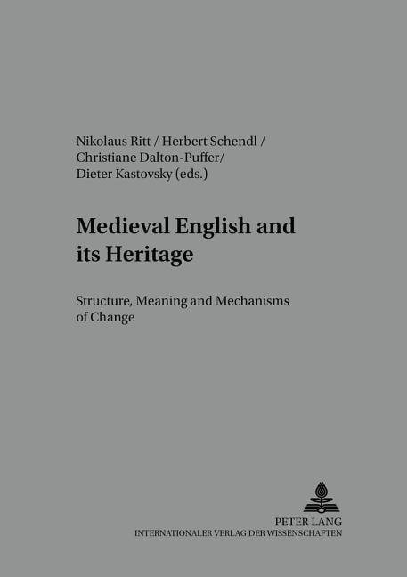 Studies in English Medieval Language and Literature: Medieval English ...
