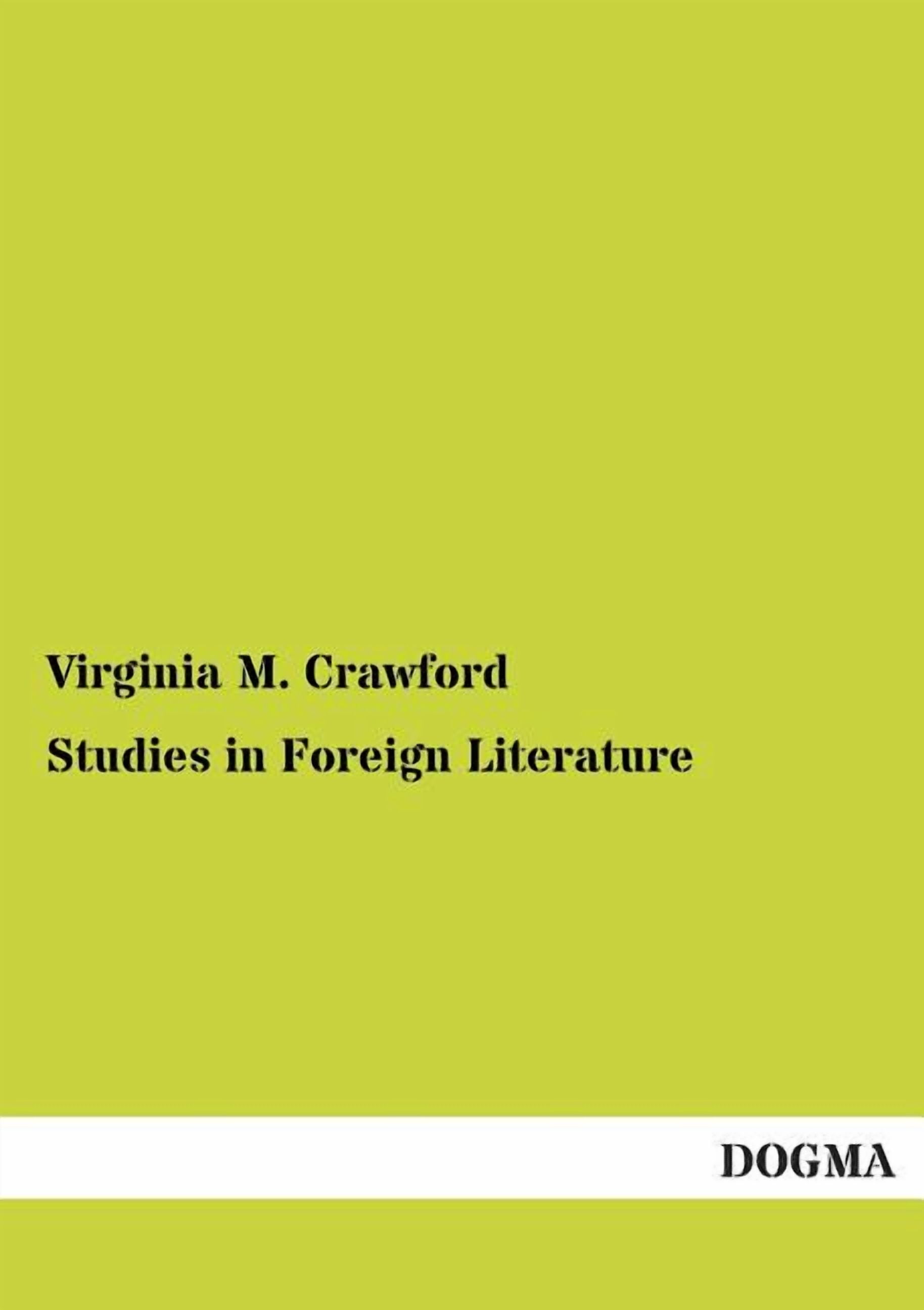 Studies in Foreign Literature, (Paperback) - Walmart.com