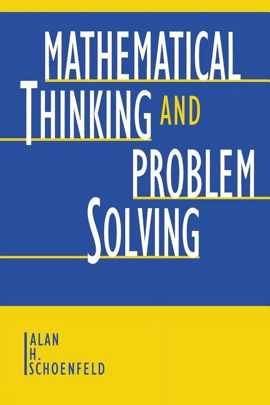 Studies in Mathematical Thinking and Learning: Mathematical Thinking ...