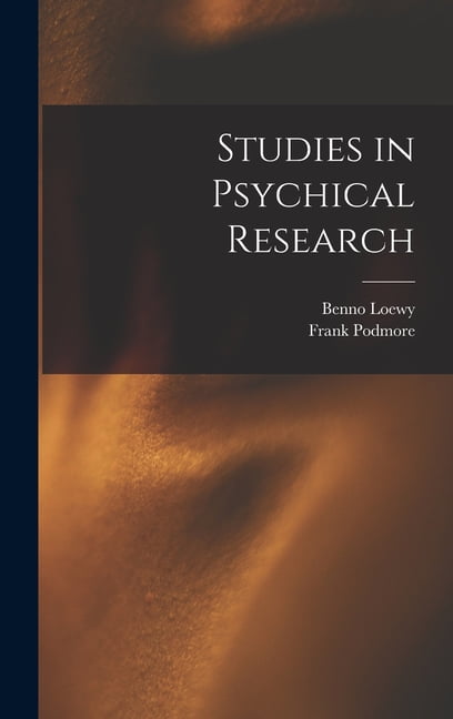 Studies in Psychical Research, (Hardcover) - Walmart.com