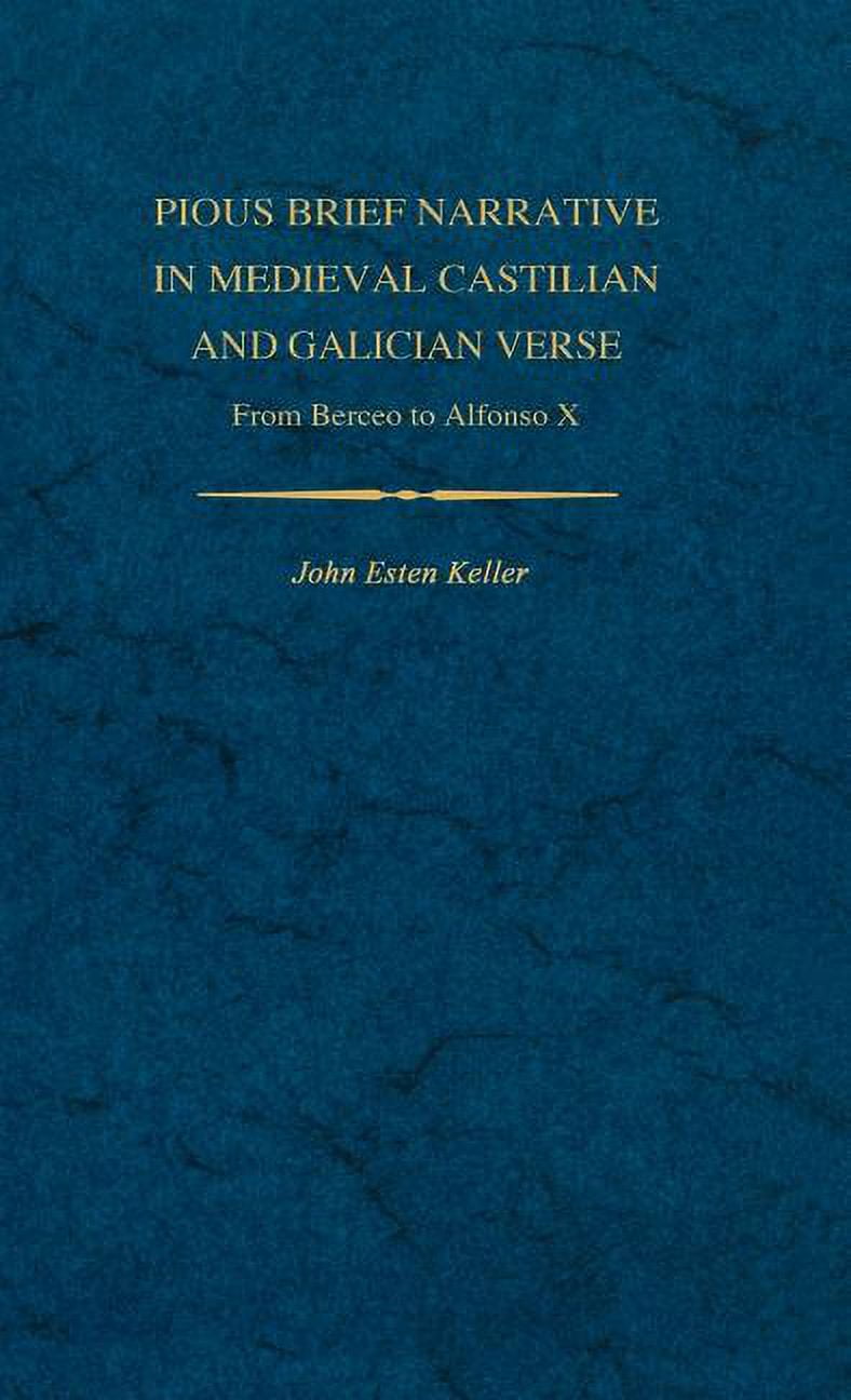 Studies in Romance Languages Pious Brief Narrative in Medieval ...