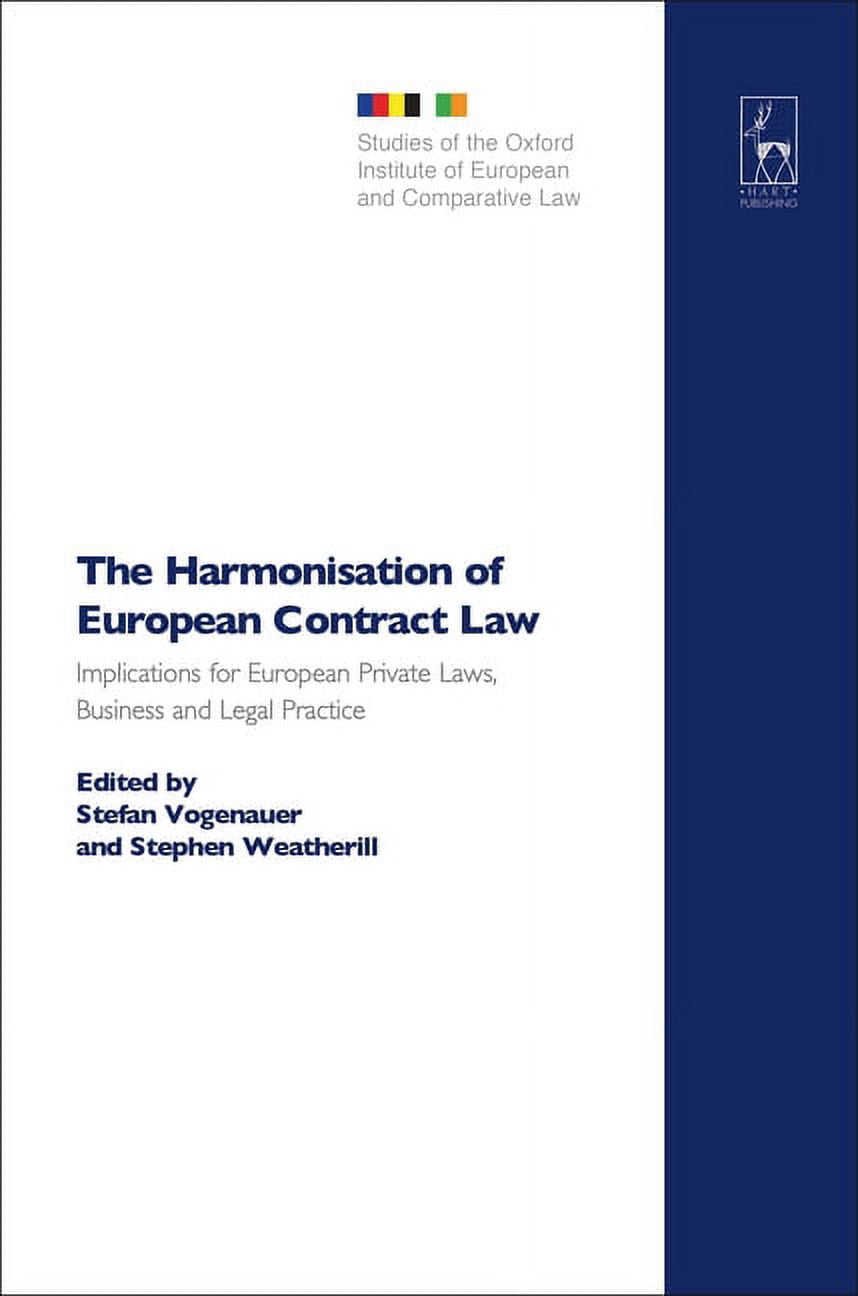 Studies of the Oxford Institute of Europ The Harmonisation of European ...