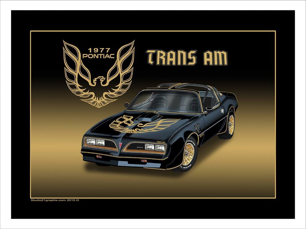 Studio 21 Graphix Limited Edition 1977 Pontiac Trans AM Firebird Bandit ...