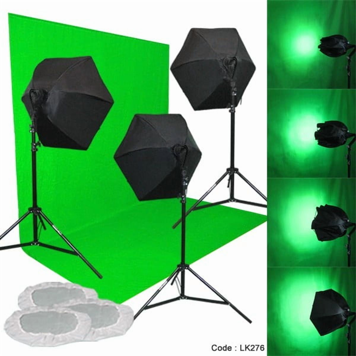 Studio 3 Color Backdrop Light Lighting Photography Softbox Backdrop ...
