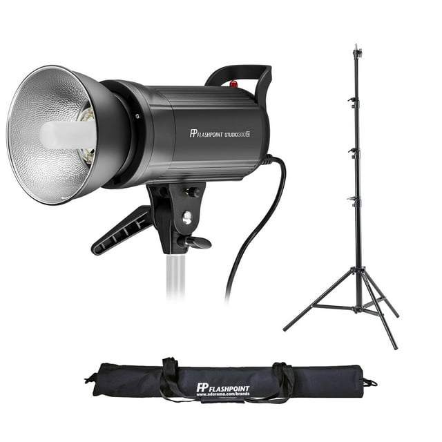 Flashpoint Studio 300 R2 Bowens Mount Monolight Kit With 9.5' Pro Air ...
