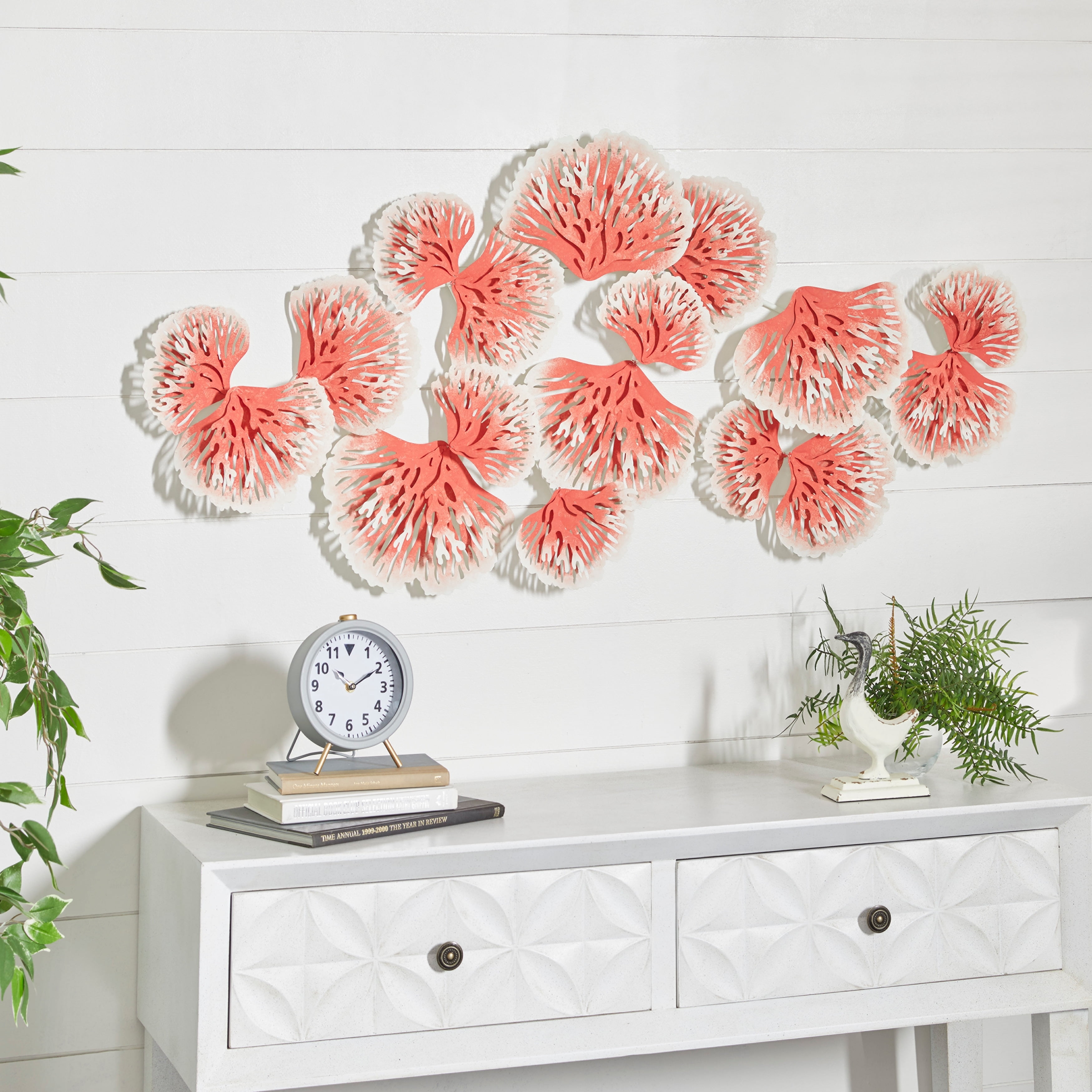 Coral Accent Wall