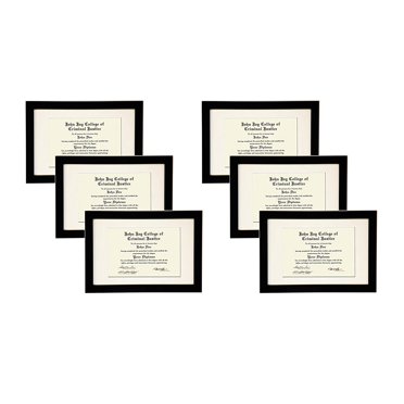 Studio 500 6-Pack of 8 by 10-in Wall or Tabletop Distressed Grey ...