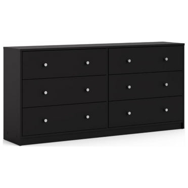 Kadyn Chest of Drawer, 6 Double Drawer Dresser for Bedroom, Modern ...