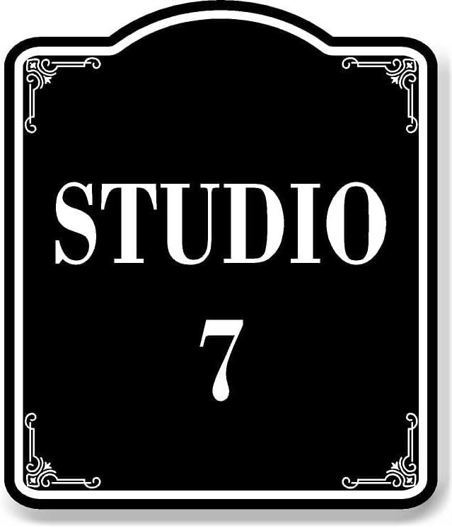 Studio 7 BLACK Aluminum Composite Sign, 8.5"x10" - Walmart.com
