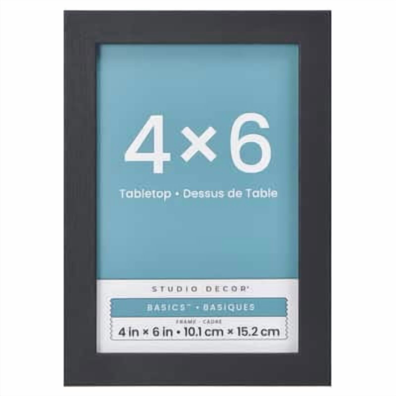 Studio Decor Basics Woodgrain Tabletop Linear Frame – Modern Photo ...