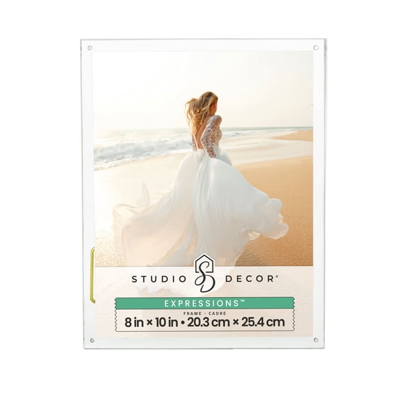 Studio Décor Expressions Black Frame with Gold Inner Trim – Elegant ...