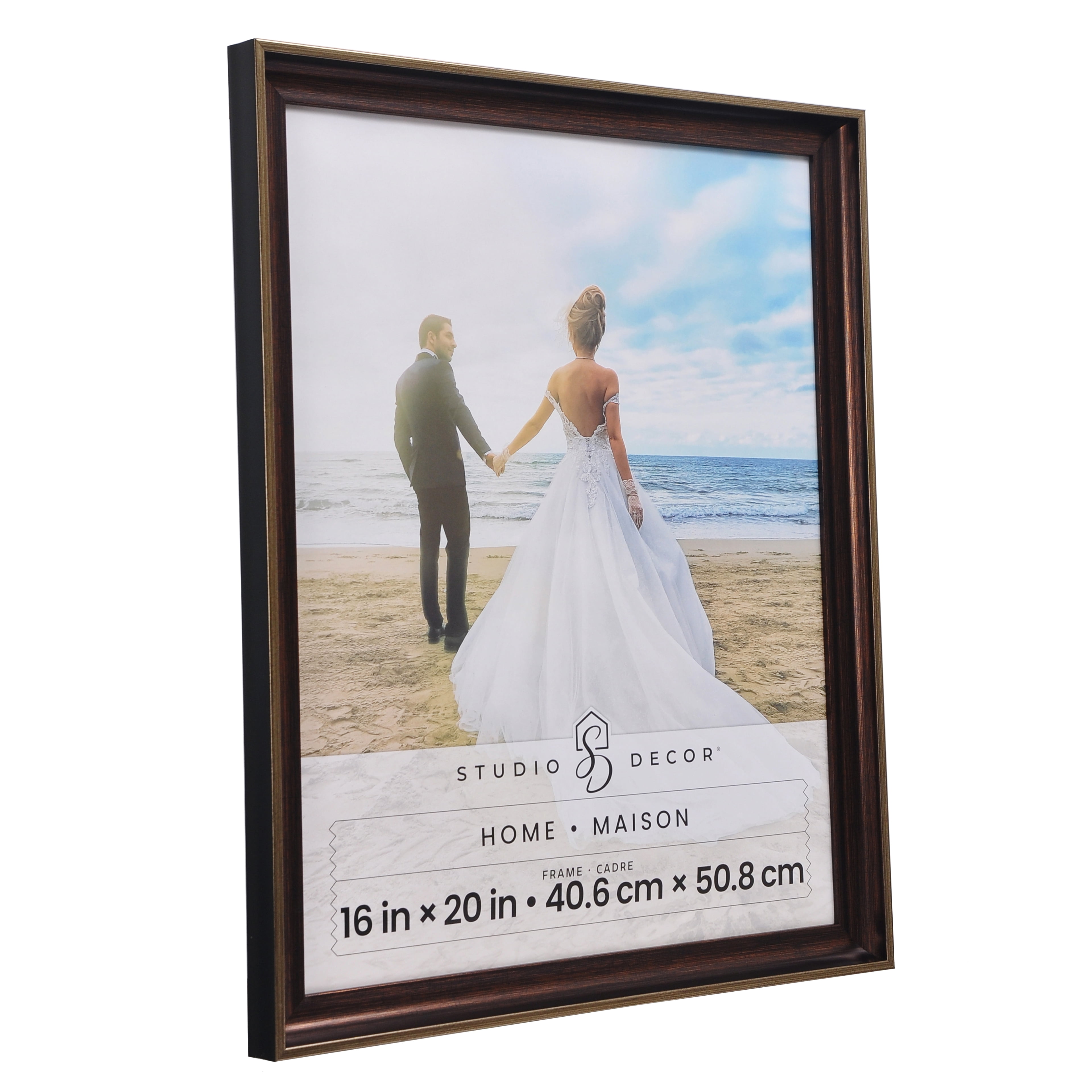 Studio Décor Home Bronze & Gold Thin Wall Frame – Elegant Dual-Tone ...