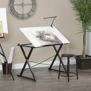 Zeny Adjustable Drafting Table Art Craft Drawing Desk Art Hobby With ...