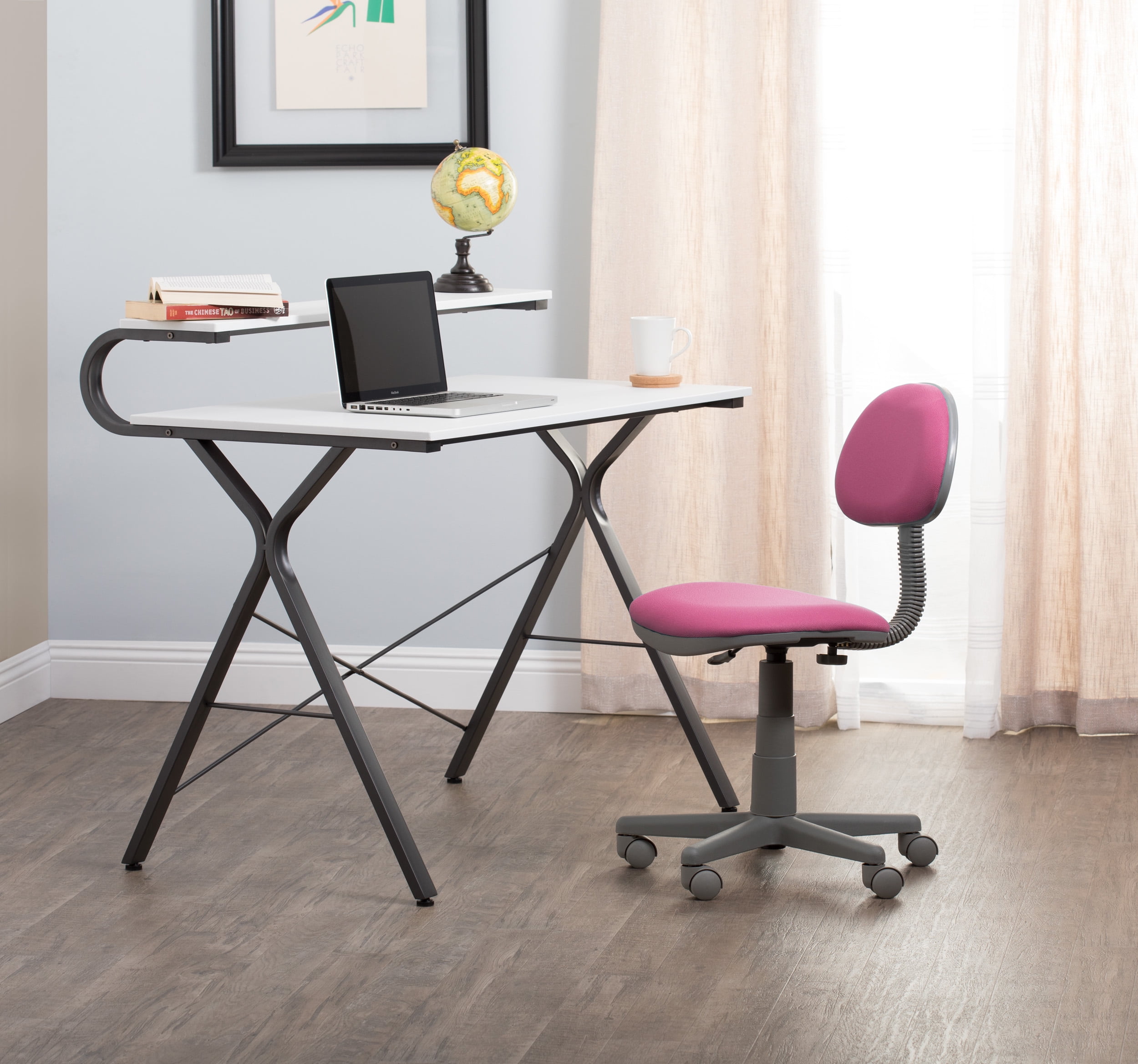 Studio Designs Deluxe Task Chair in Pink / Gray - Walmart.com