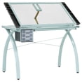Studio Designs Futura Craft Station - Sage Frame/Clear Glass - Walmart.com