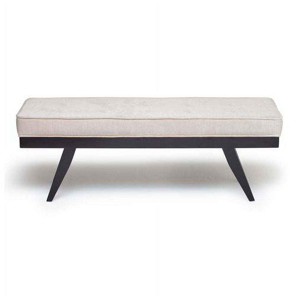 Studio Designs Home Parvise Bench, Charcoal and Stone - Walmart.com