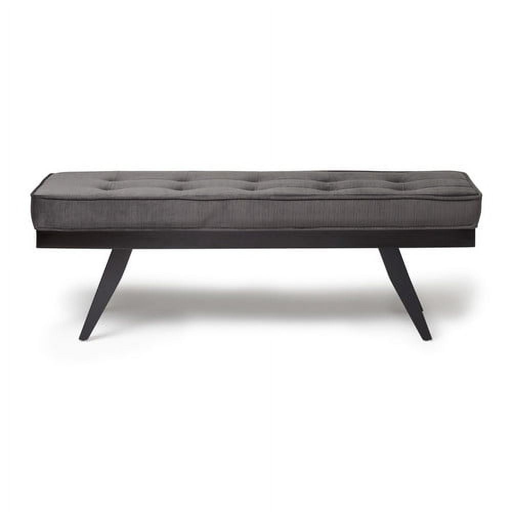 Studio Designs Home Parvise Bench, Charcoal and Stone - Walmart.com