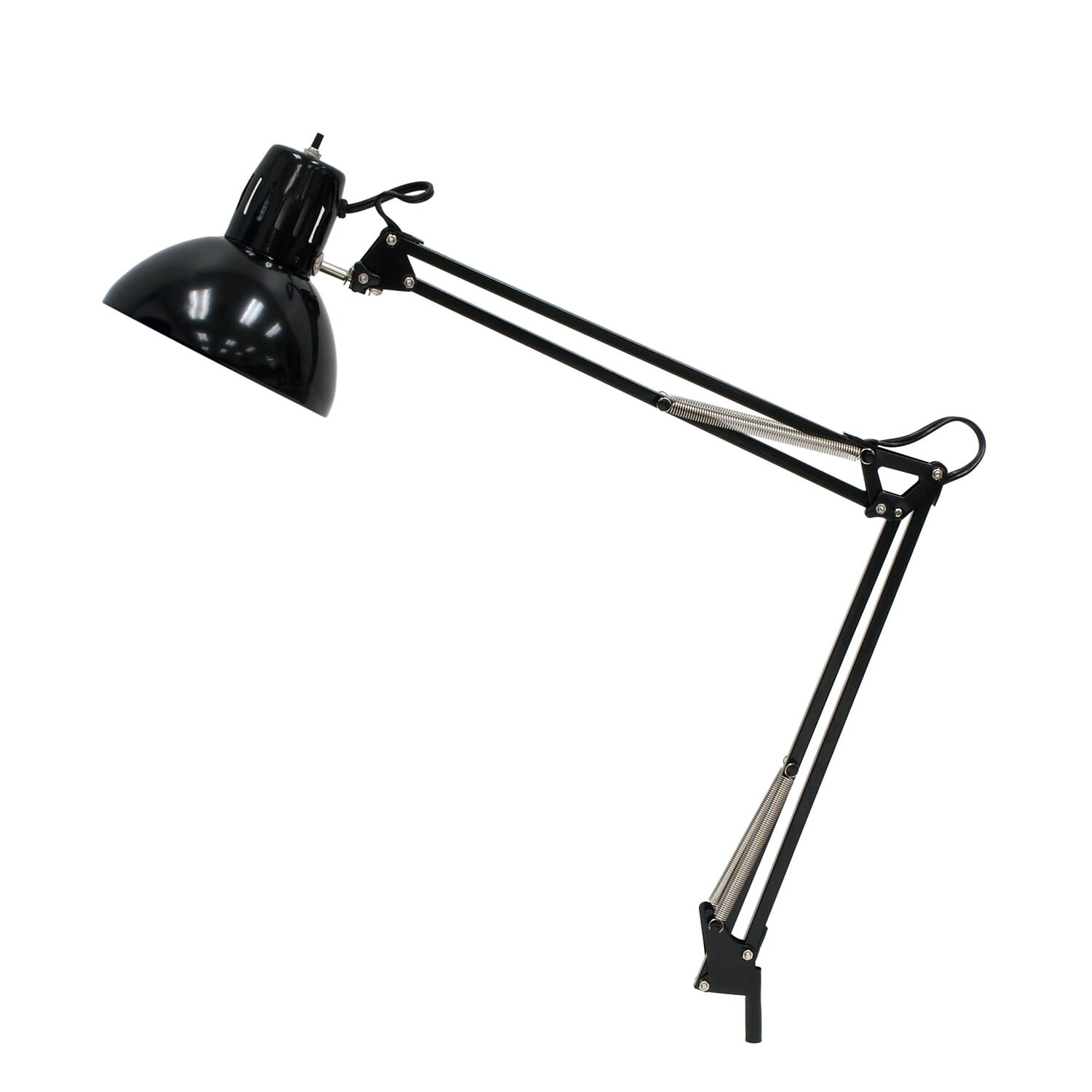 Studio Designs Metal Desk Lamp with LED Bulb and Clamp Base - Walmart.com