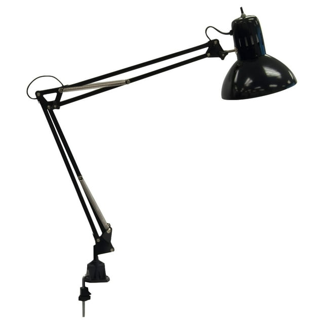 Studio Designs Metal Desk Lamp with LED Bulb and Clamp Base - Walmart.com